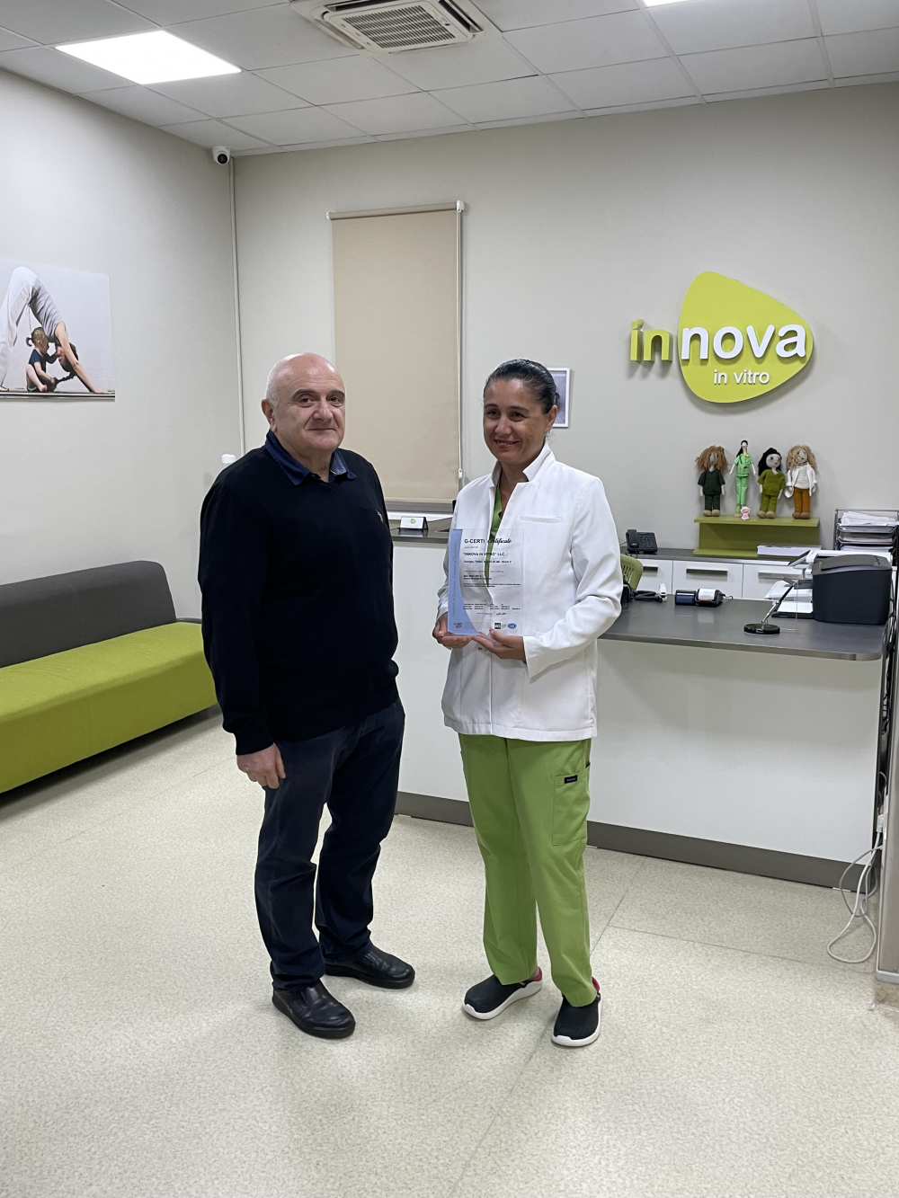 Certification of quality management system ISO 9001:2015 in LLC "Innova ...